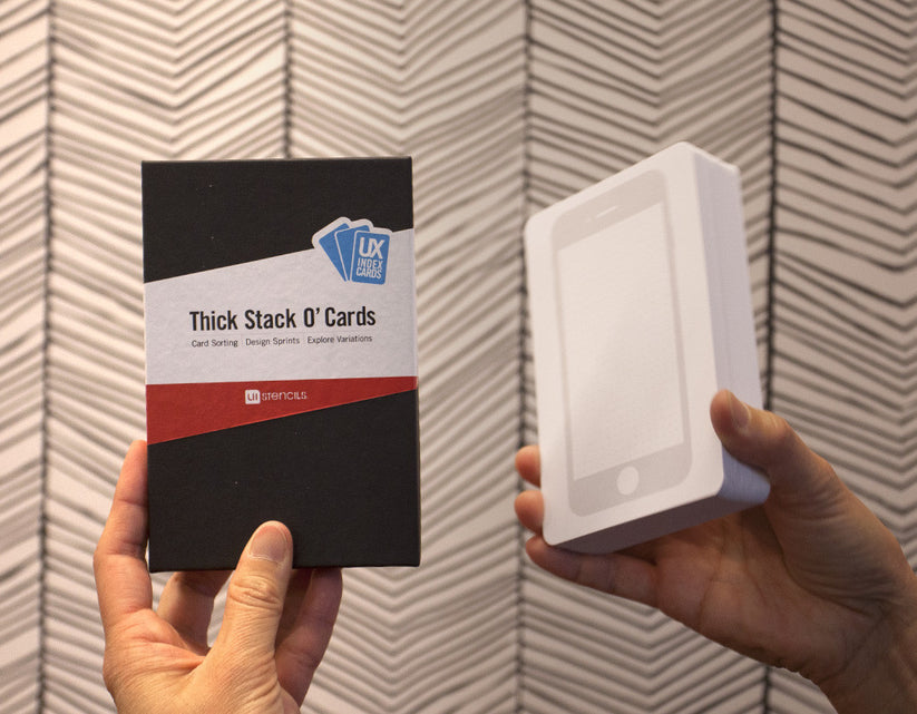 UX Index Cards – UI Stencils