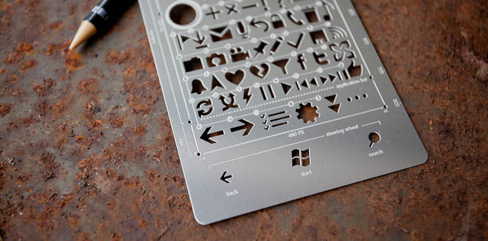 Windows Phone Stencil Kit – UI Stencils