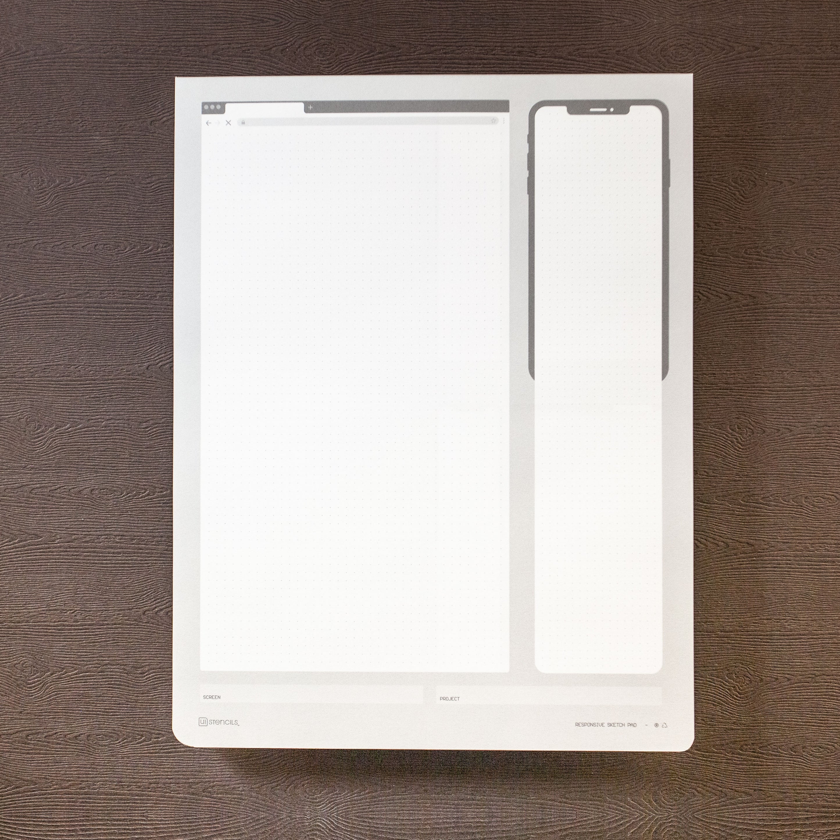 Responsive Sketch Pad – UI Stencils
