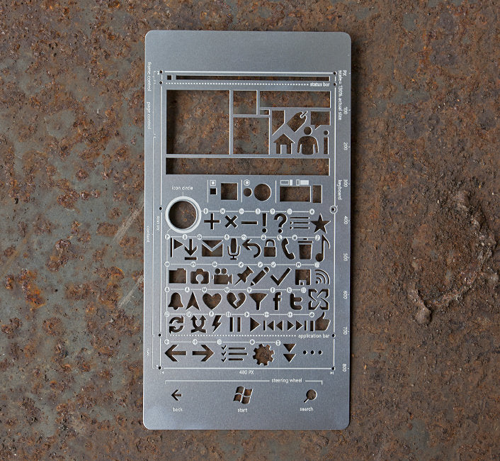 Windows Phone Stencil Kit – UI Stencils