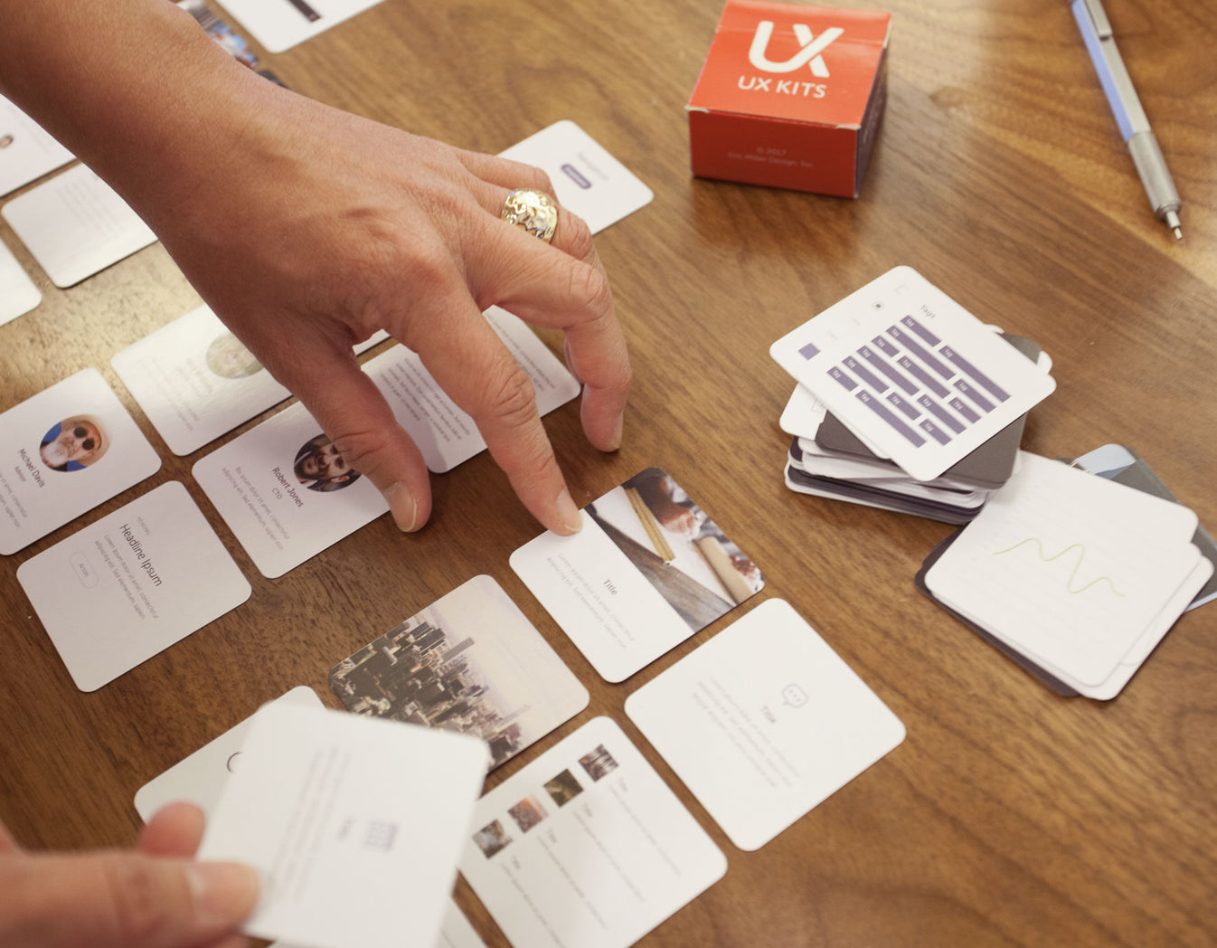 Wireframe Deck – UI Stencils